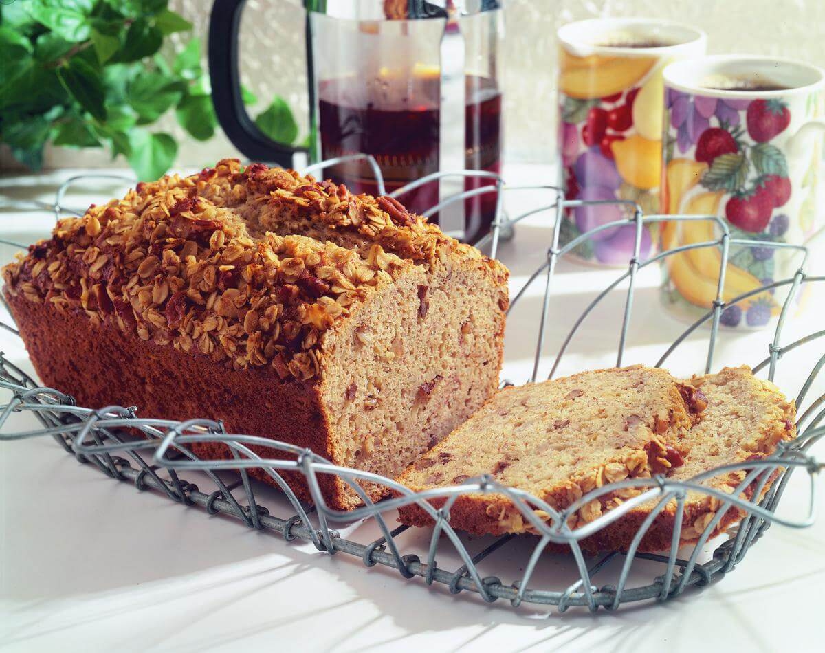 Banana-Nana Pecan Bread