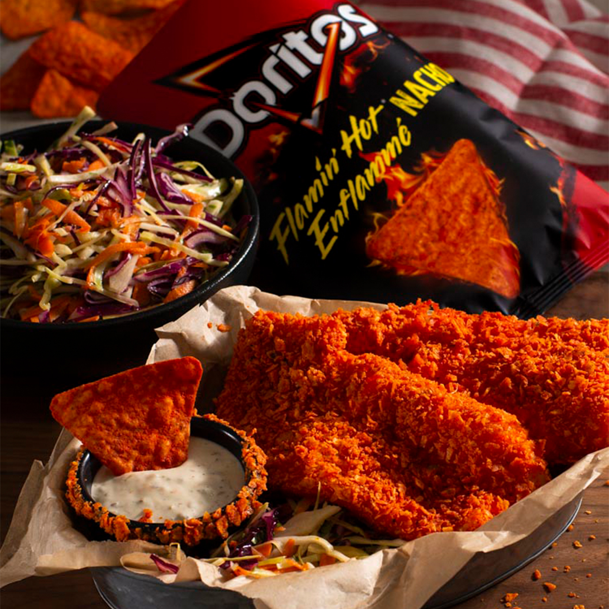 Flamin Hot - Poisson et Doritos® Enflammé | Tasty Rewards
