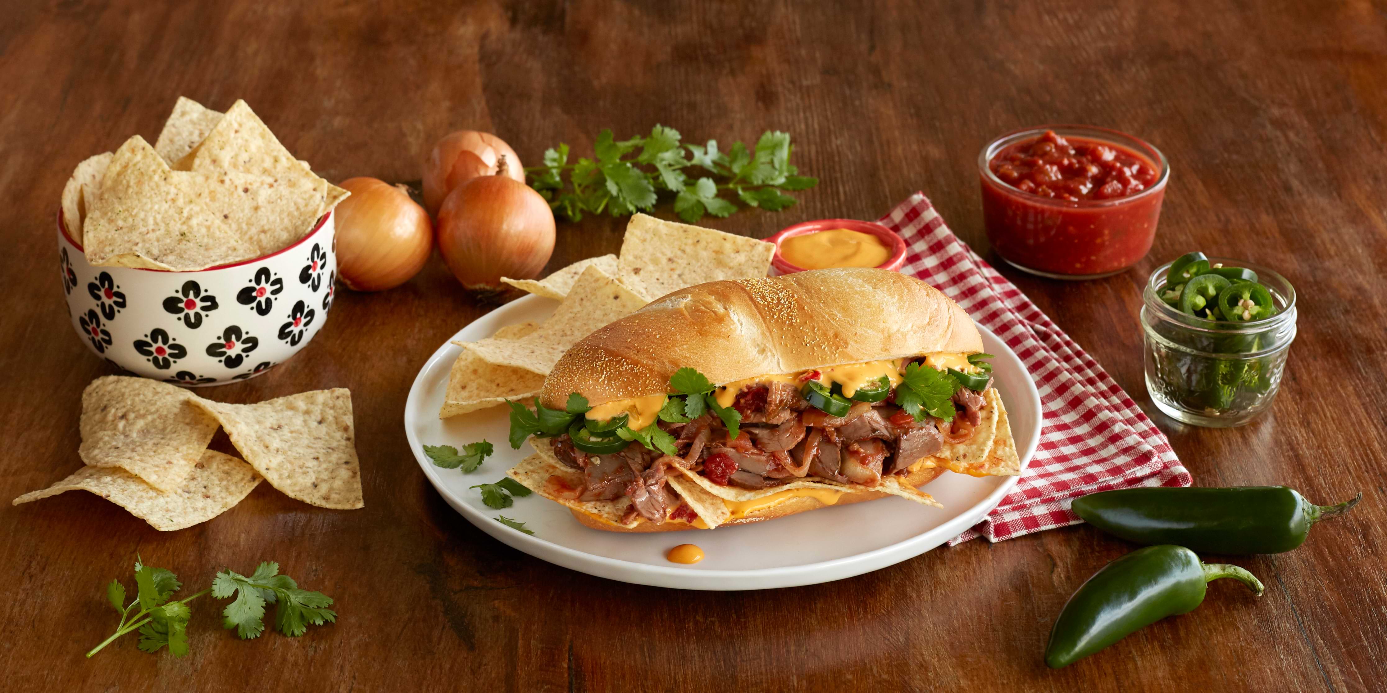 Tostitos- Nacho Philly Cheesesteak Sandwich | Tasty Rewards
