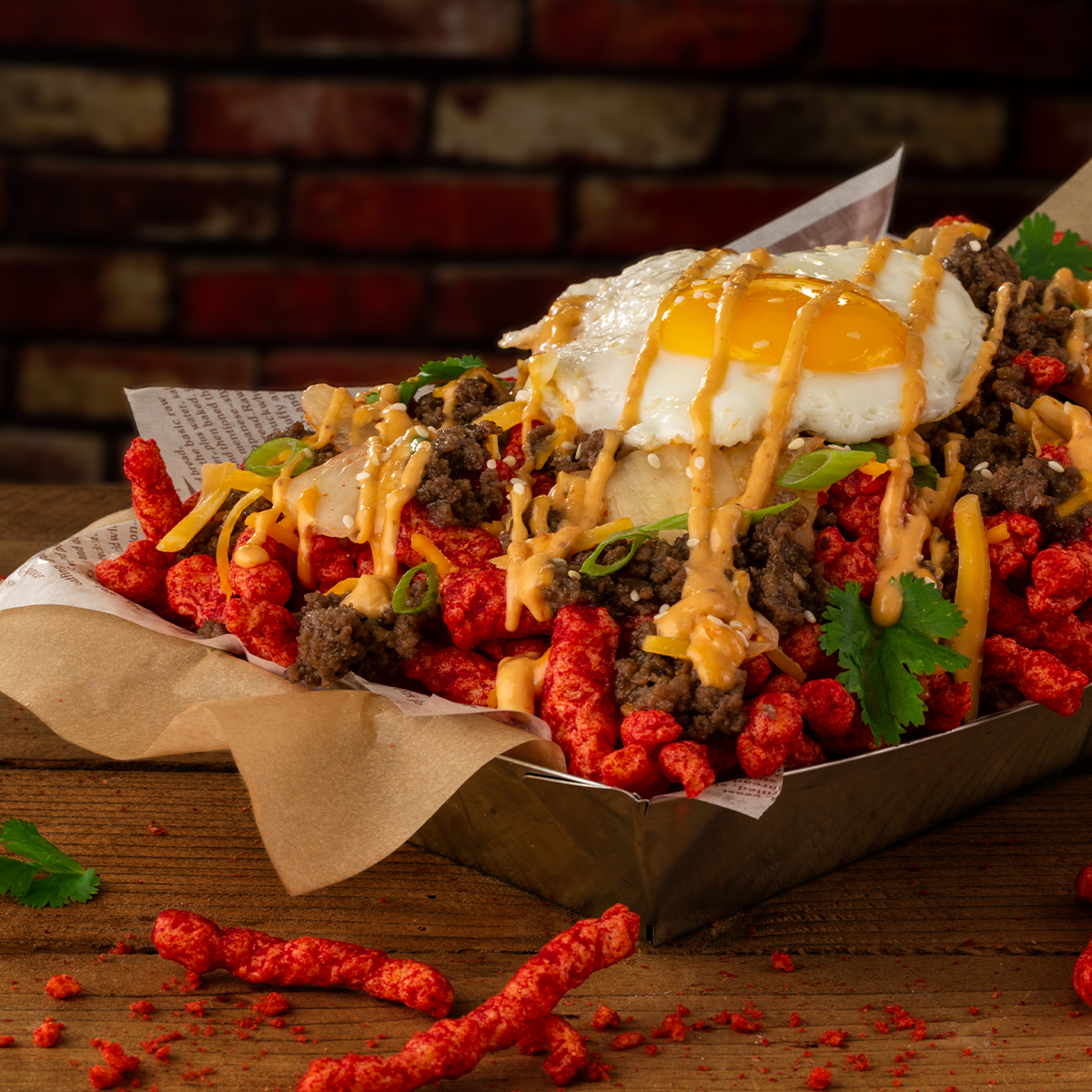 gameday- Nachos CHEETOS® FLAMIN’ HOT® estilo coreano | Premios Deliciosos