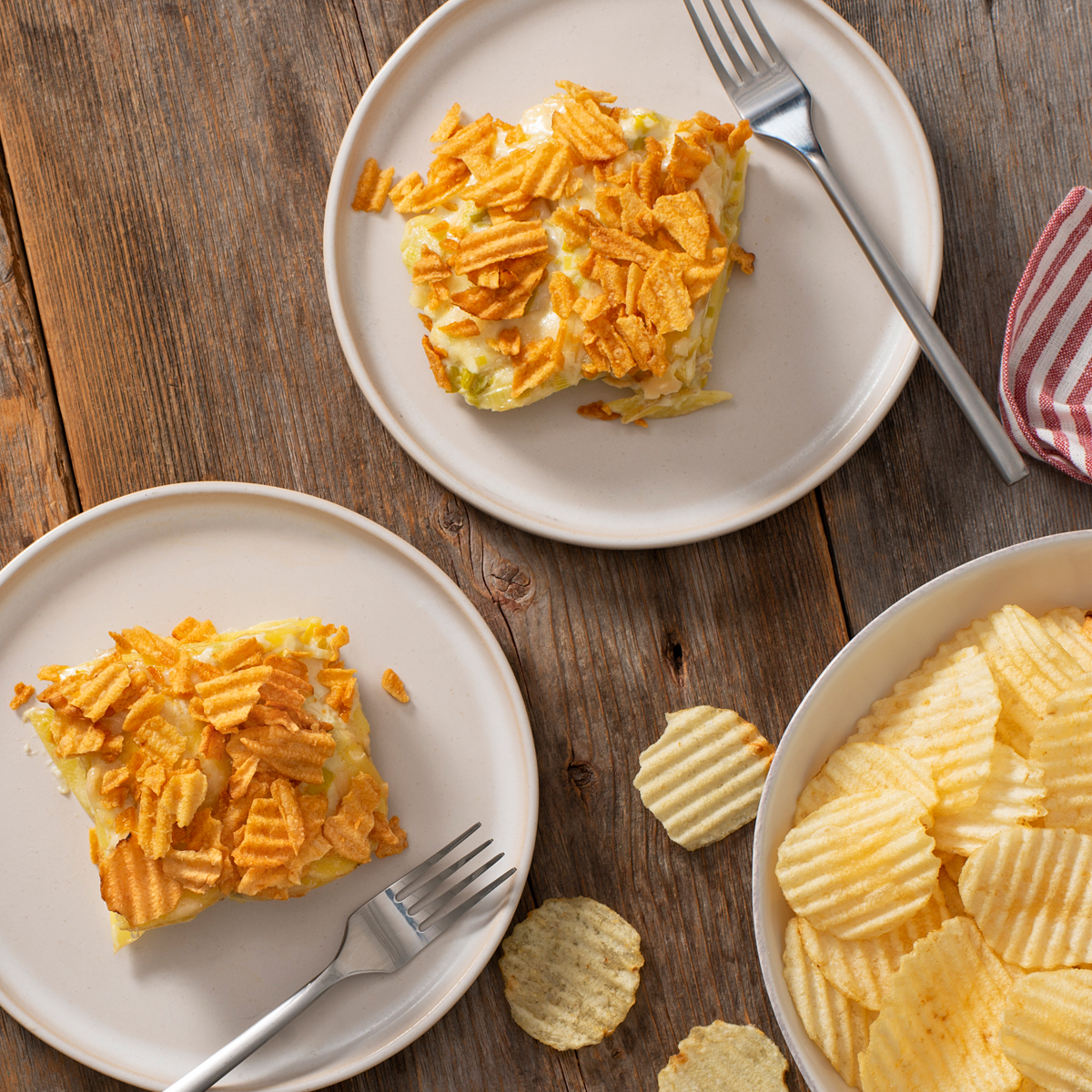 LAY’S® Wavy Potato and Parmesan Gratin | Tasty Rewards