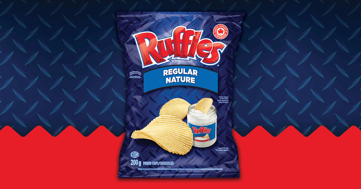 RUFFLES Regular Potato Chips | RUFFLES