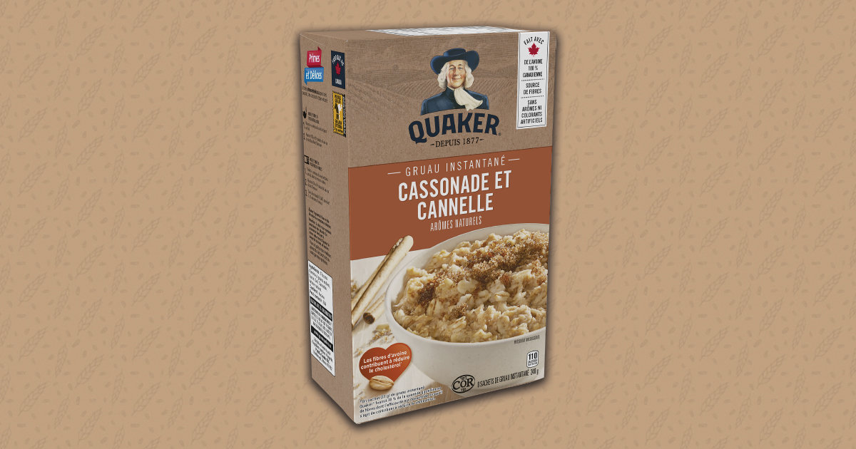 Quaker Instant Oatmeal - Brown Sugar Cinnamon | Quaker
