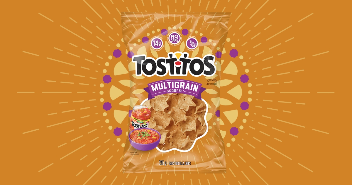 TOSTITOS Multigrain SCOOPS! Tortilla Chips | TOSTITOS