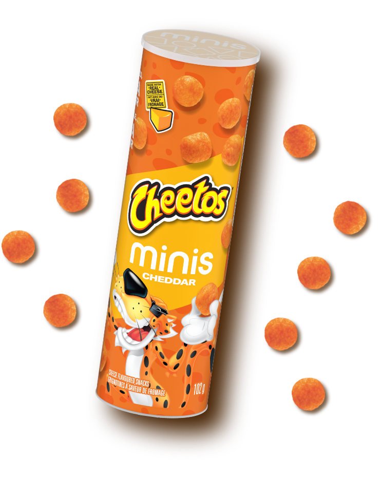 Minis - Cheetos Minis Cheddar cheese flavoured snacks FR | Tasty Rewards