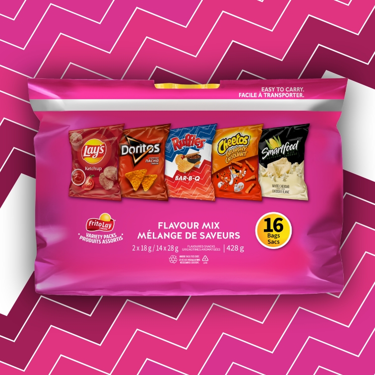 FRITO-LAY Variety Pack Flavour Mix | Ruffles| Tasty Rewards