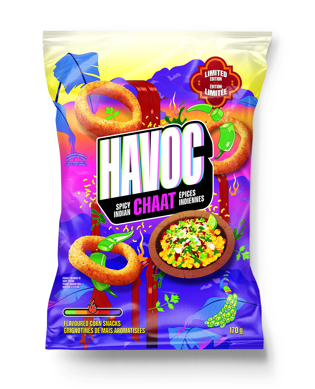 Havoc - Havoc Spicy Indian Chaat Flavoured Corn Snacks | Tasty Rewards