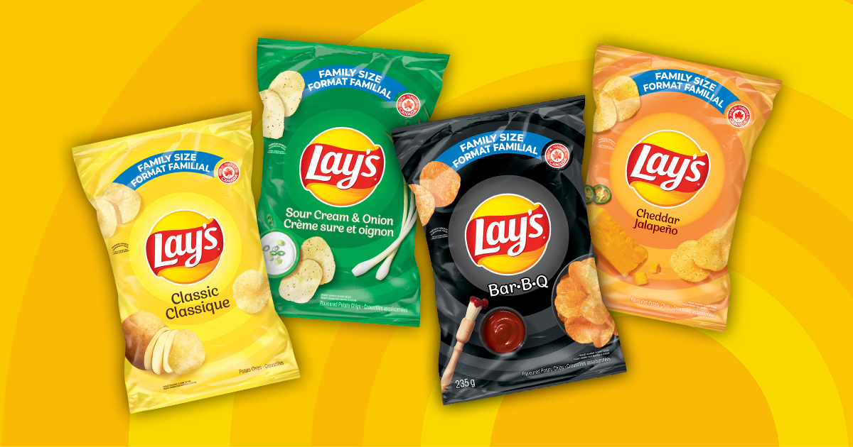 Lay's - Lay's Cheesy Garlic Bread Flavoured Potato Chips FR | Tasty Rewards