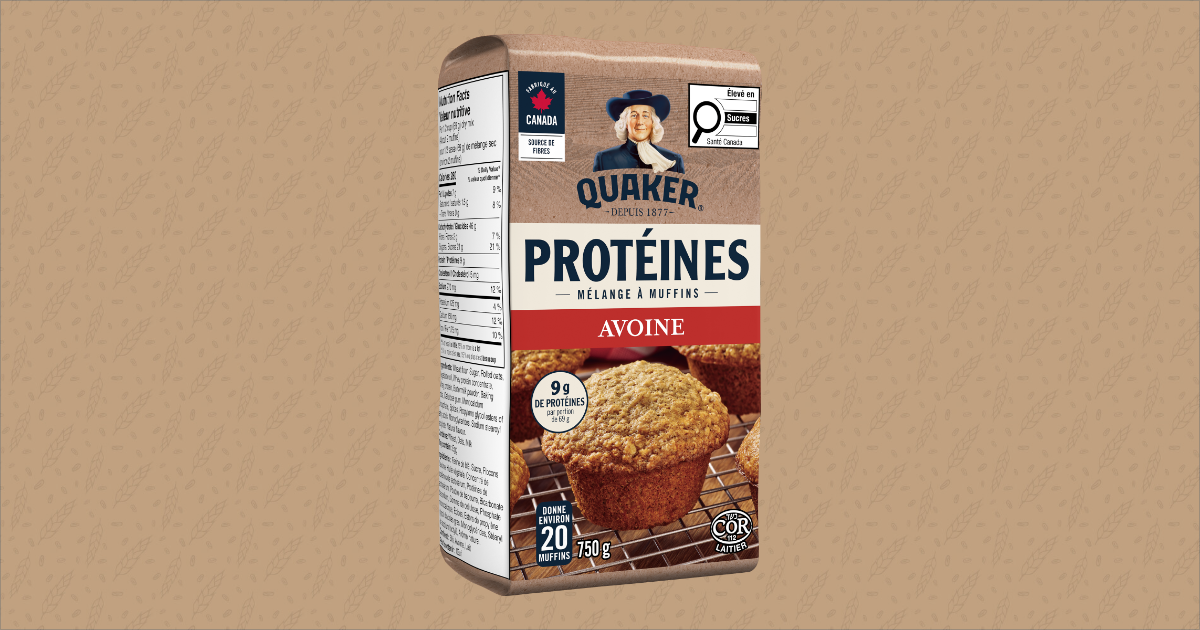 QUAKER® Protein Oatmeal Muffin Mix | Tasty Rewards